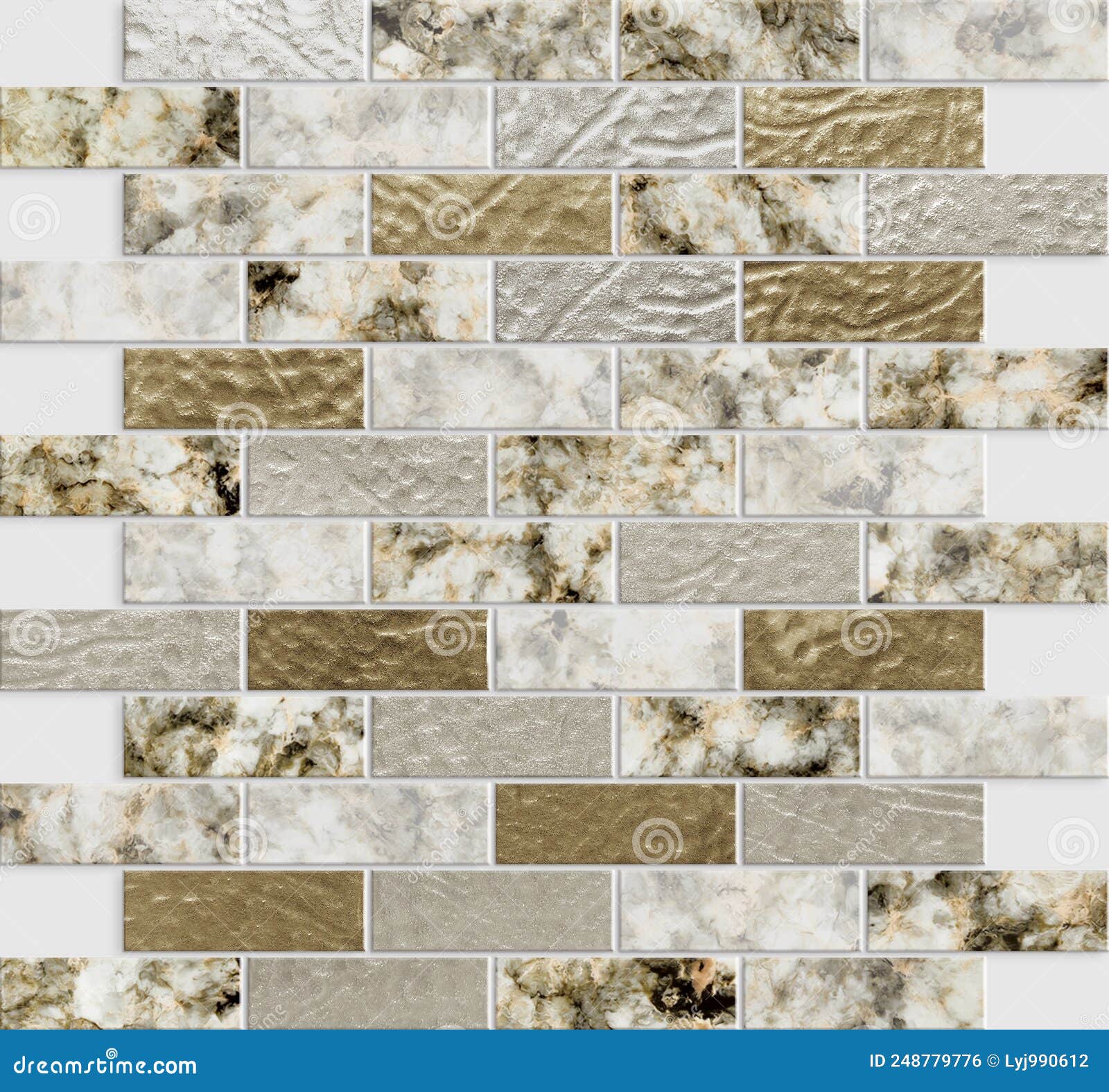 3d Wall Pattern Wall-mounted Pattern Light Texture Brick Map Mosaic ...