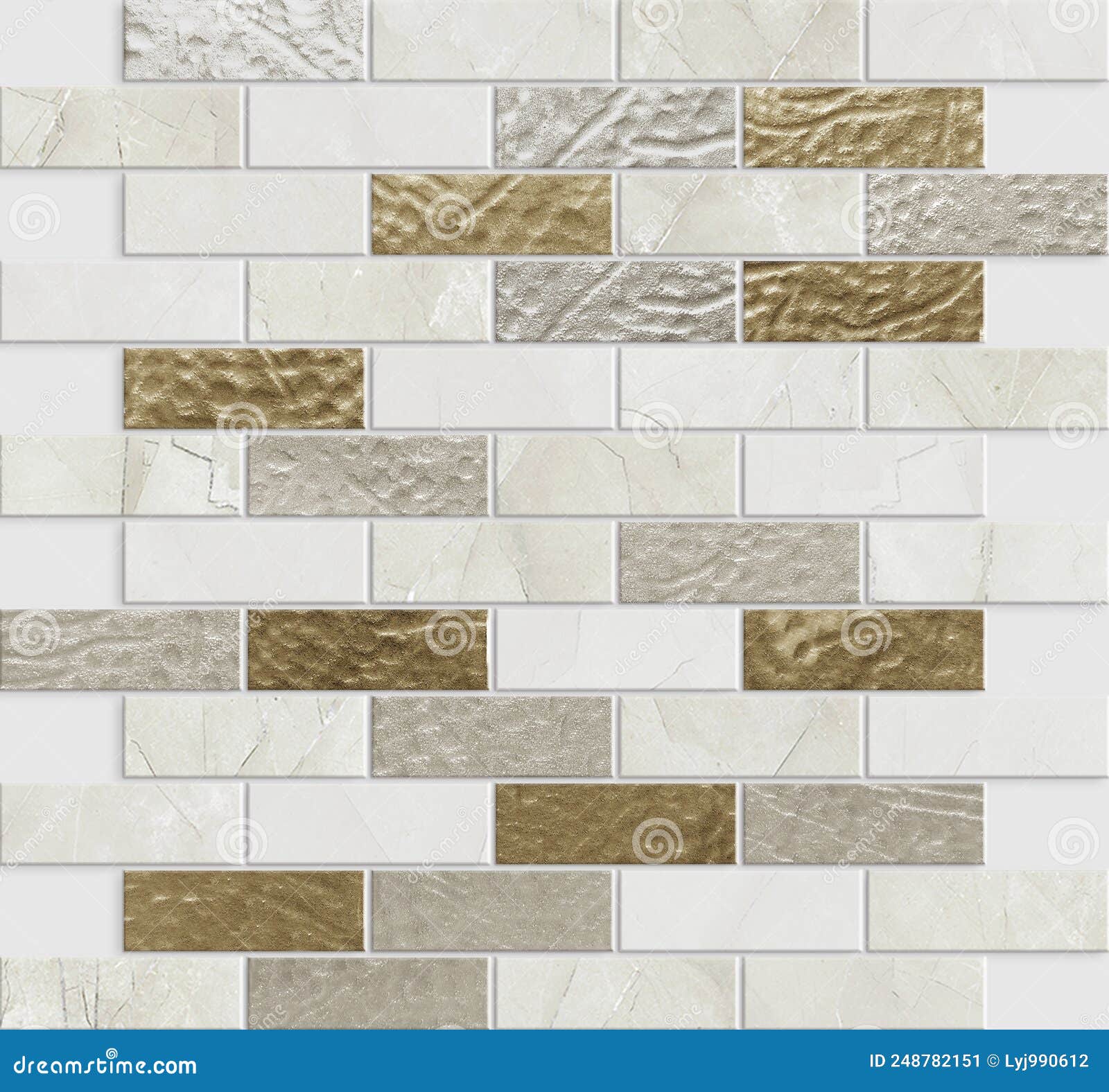 3d Wall Pattern Wall-mounted Pattern Light Texture Brick Map Mosaic ...