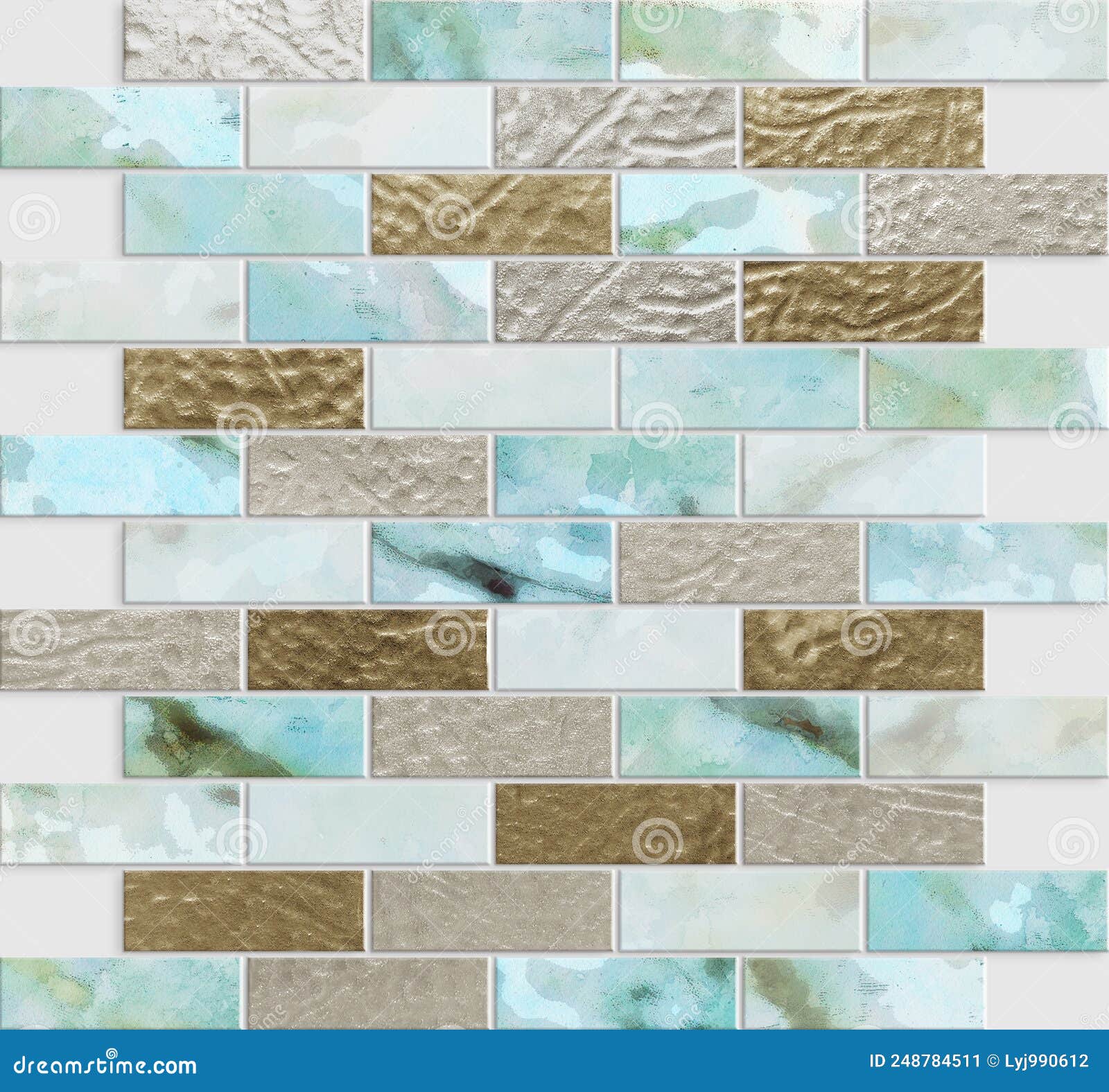 3d Wall Pattern Wall-mounted Pattern Light Texture Brick Map Mosaic ...