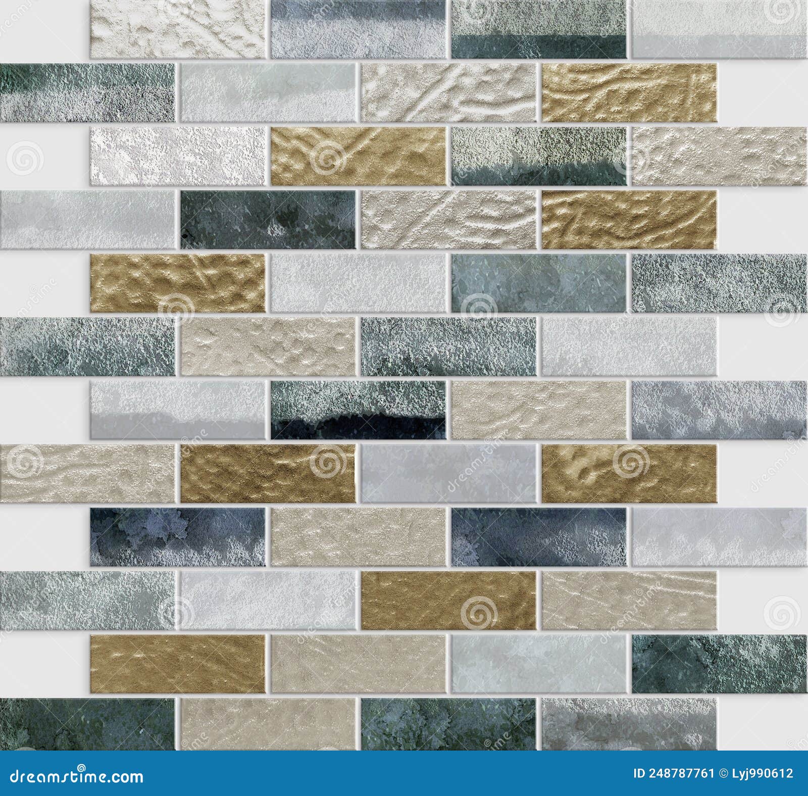 3d Wall Pattern Wall-mounted Pattern Light Texture Brick Map Mosaic ...