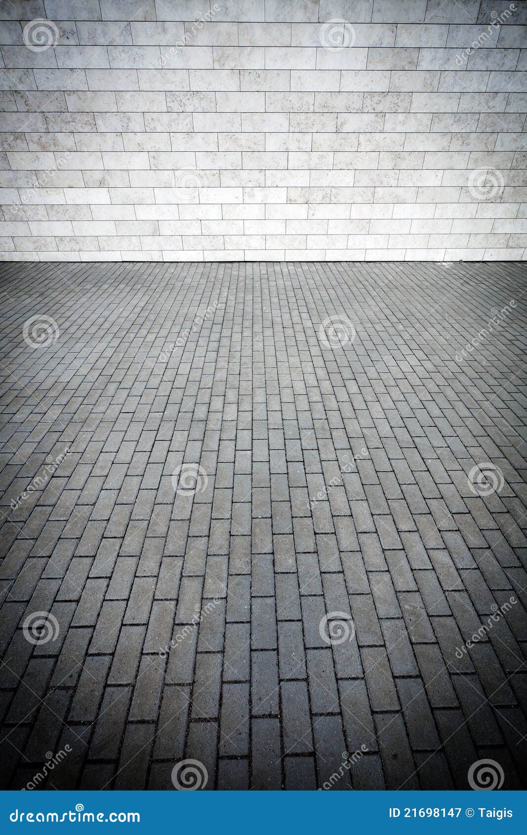 Wall and pavement stock image. Image of concrete, repeat - 21698147