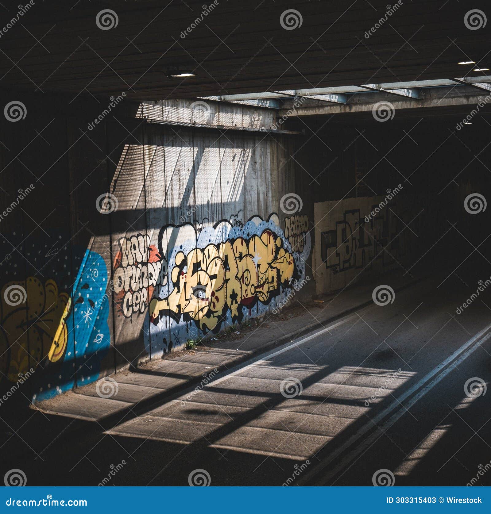 Featuring Graffiti Art Inspired Boxing Ring Setting Highlights Dynamic ...