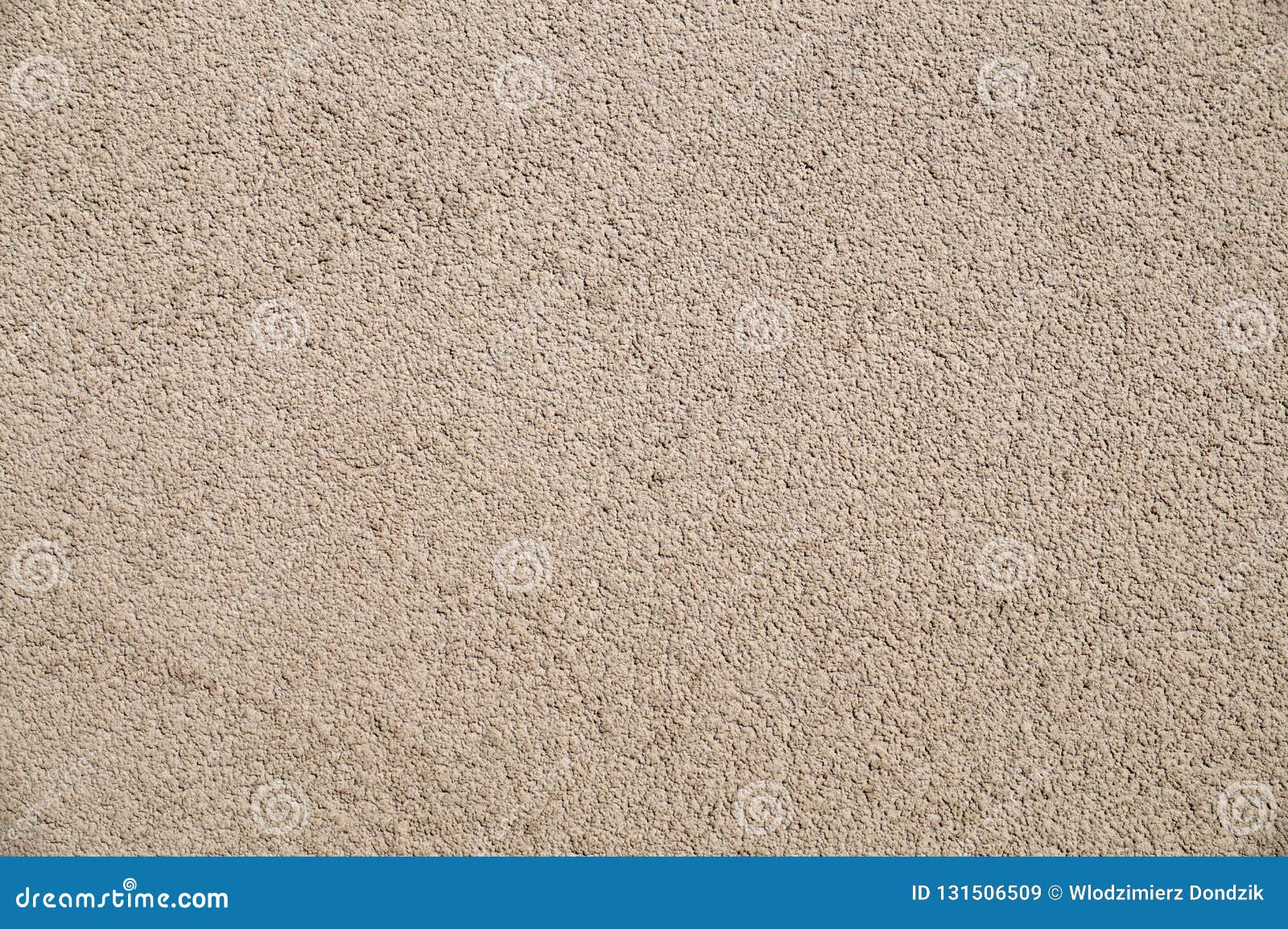 The Wall is Plastered with Beige, Coarse Plaster Stock Image - Image of ...