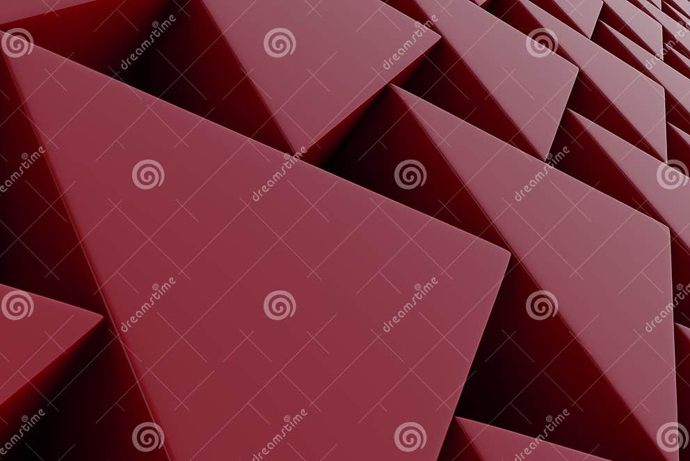 Wall of plastic prisms stock illustration. Illustration of geometrical ...