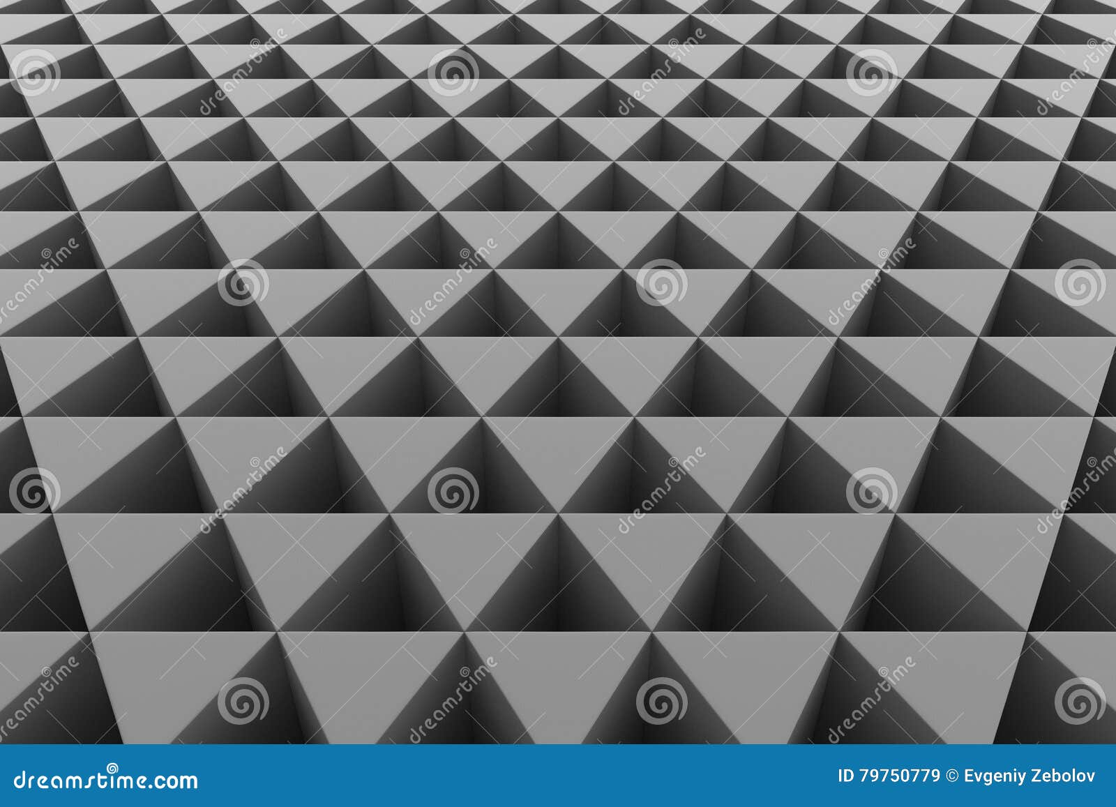 Wall of plastic prisms stock illustration. Illustration of structure ...