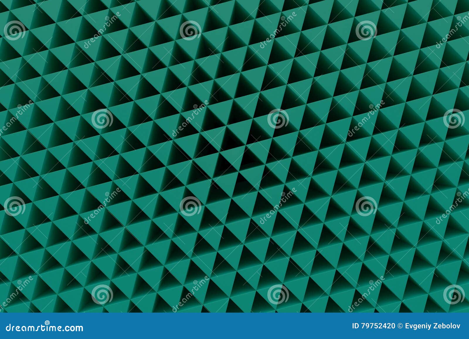 Wall of plastic prisms stock illustration. Illustration of structure ...