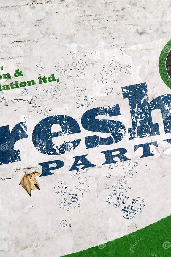 Wall Poster torn ripped stock photo. Image of damaged - 2430688