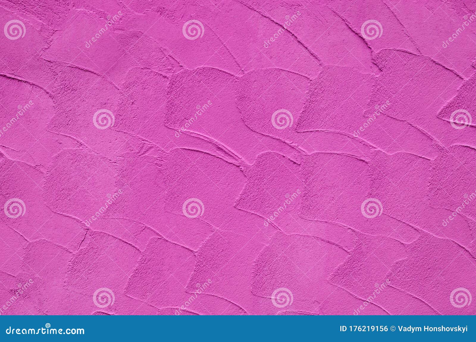 Wall with a Raspberry-colored Structural Plaster Stock Photo - Image of ...