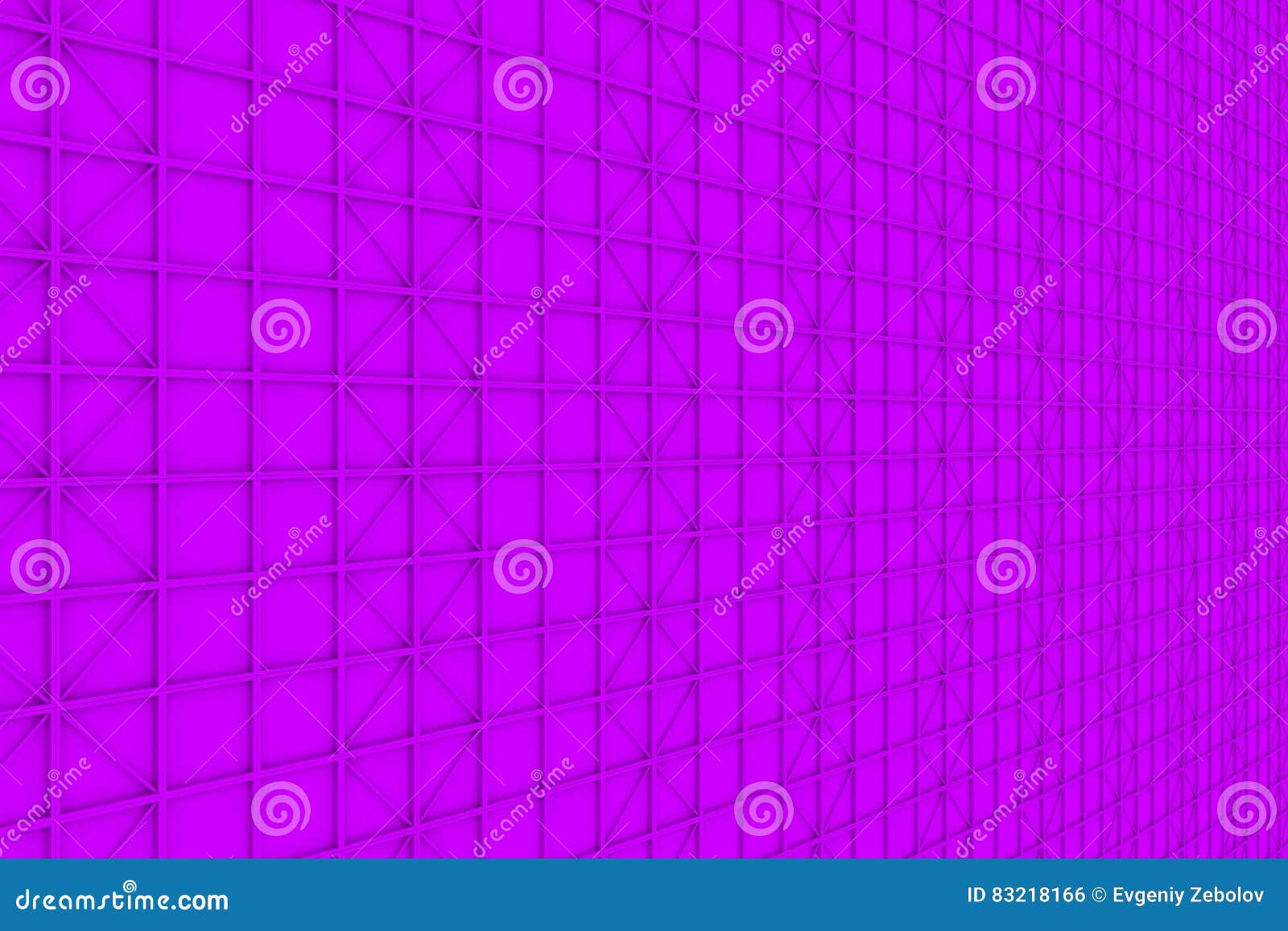 Wall of Rectangle Tiles with Diagonal Elements Stock Illustration ...
