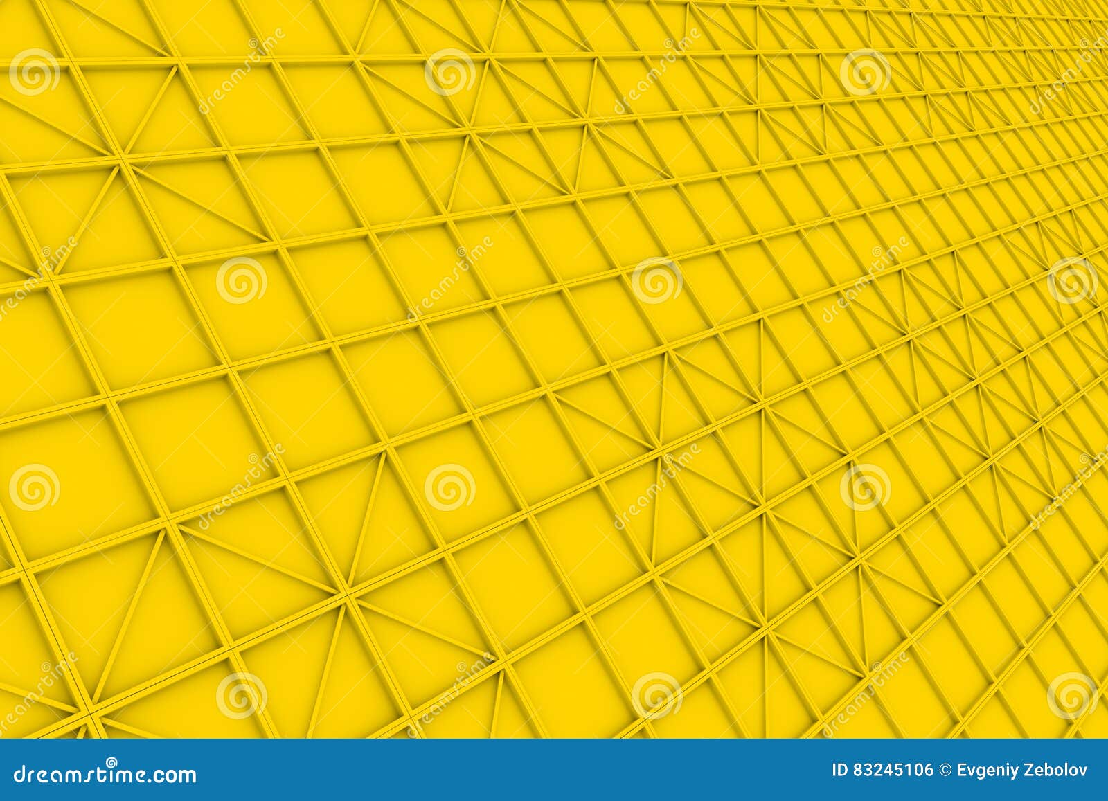 Wall of Rectangle Tiles with Diagonal Elements Stock Illustration ...