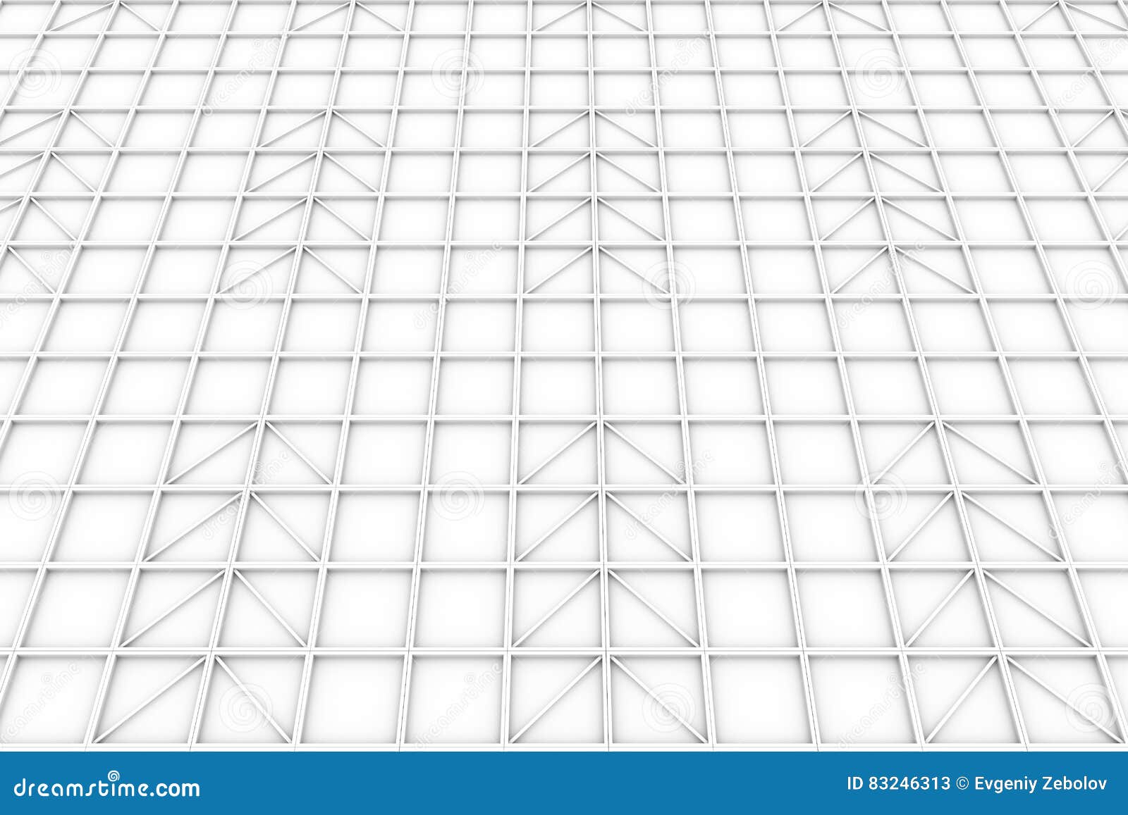 Wall of Rectangle Tiles with Diagonal Elements Stock Illustration ...