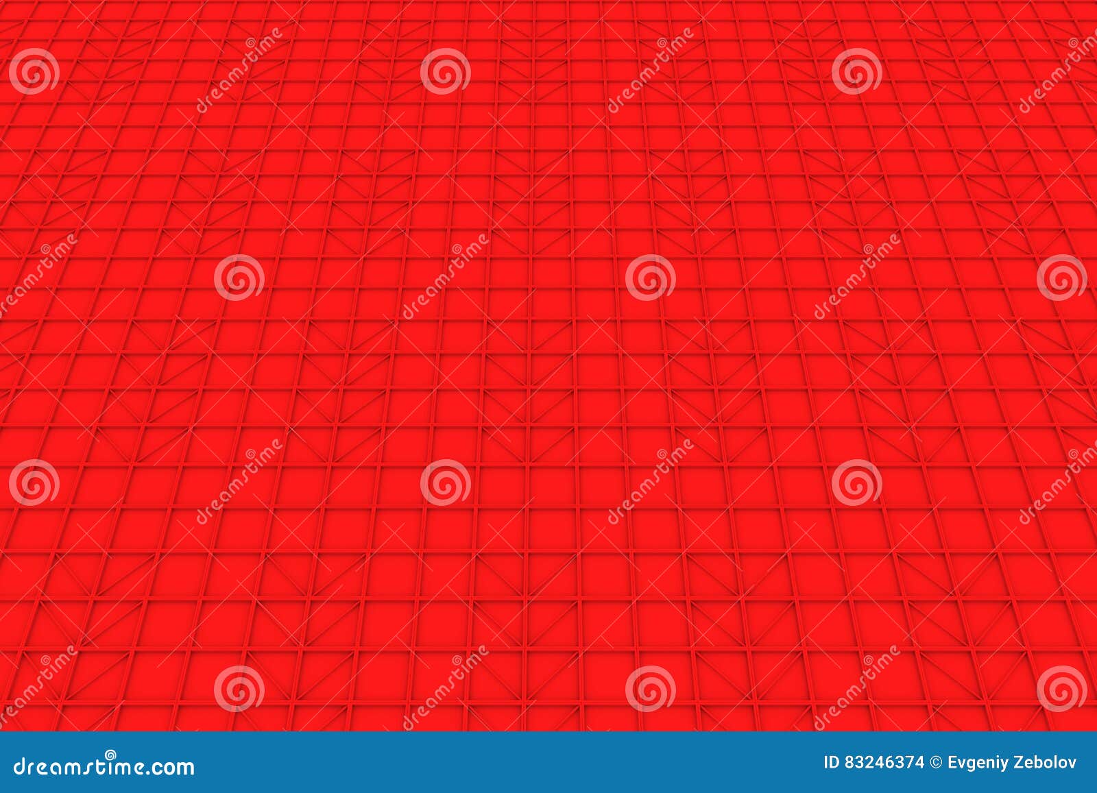 Wall of Rectangle Tiles with Diagonal Elements Stock Illustration ...