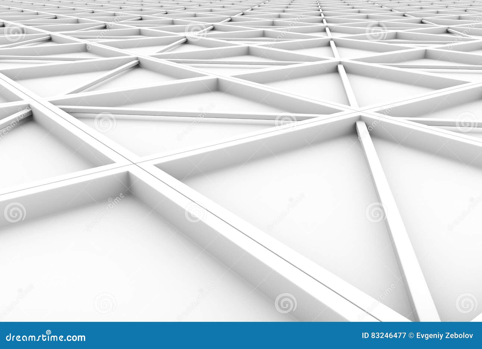 Wall of Rectangle Tiles with Diagonal Elements Stock Illustration ...