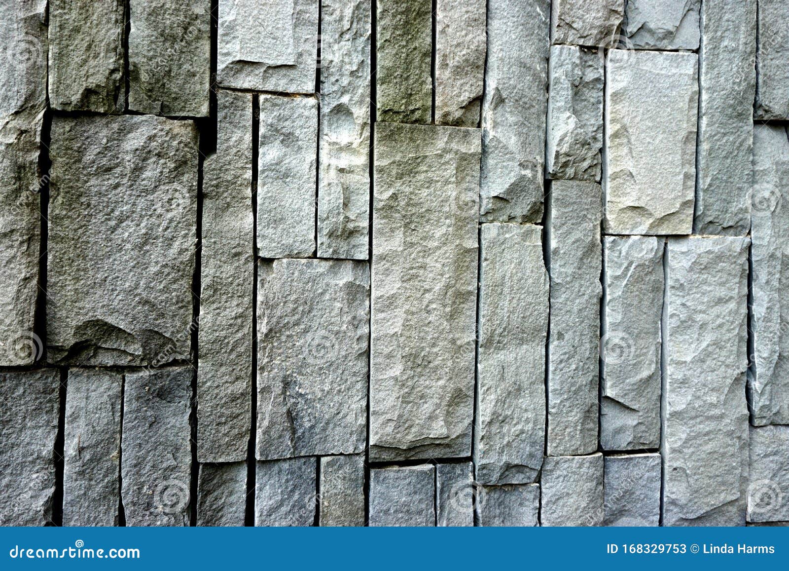 Rectangular Stones Set in a Geometric Pattern. Stock Image - Image of ...