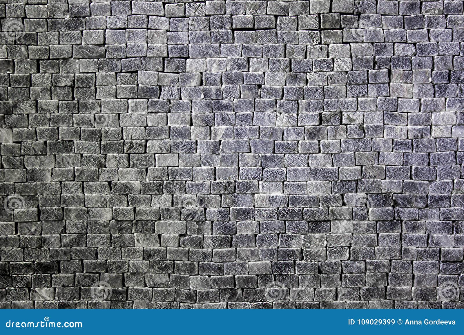 Wall of Rectangular Gray-white Stones and Bricks Stock Image - Image of ...