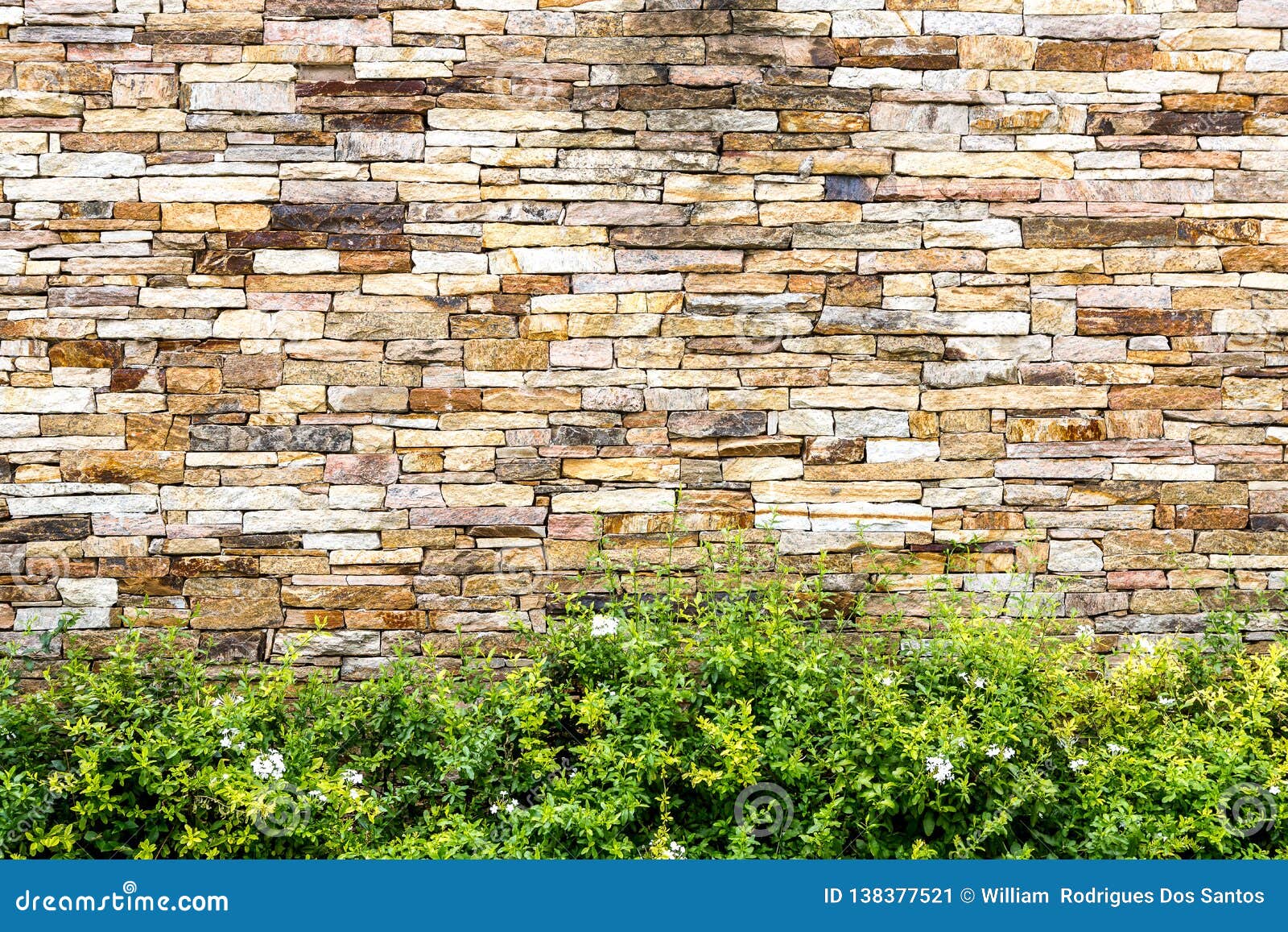 Wall with Rectangular Stones of Rough Granite Stock Image - Image of ...