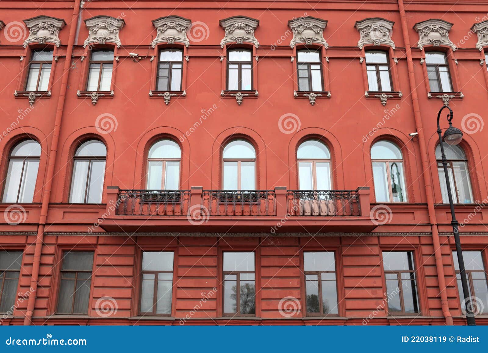 Wall of red building stock image. Image of building, european - 22038119