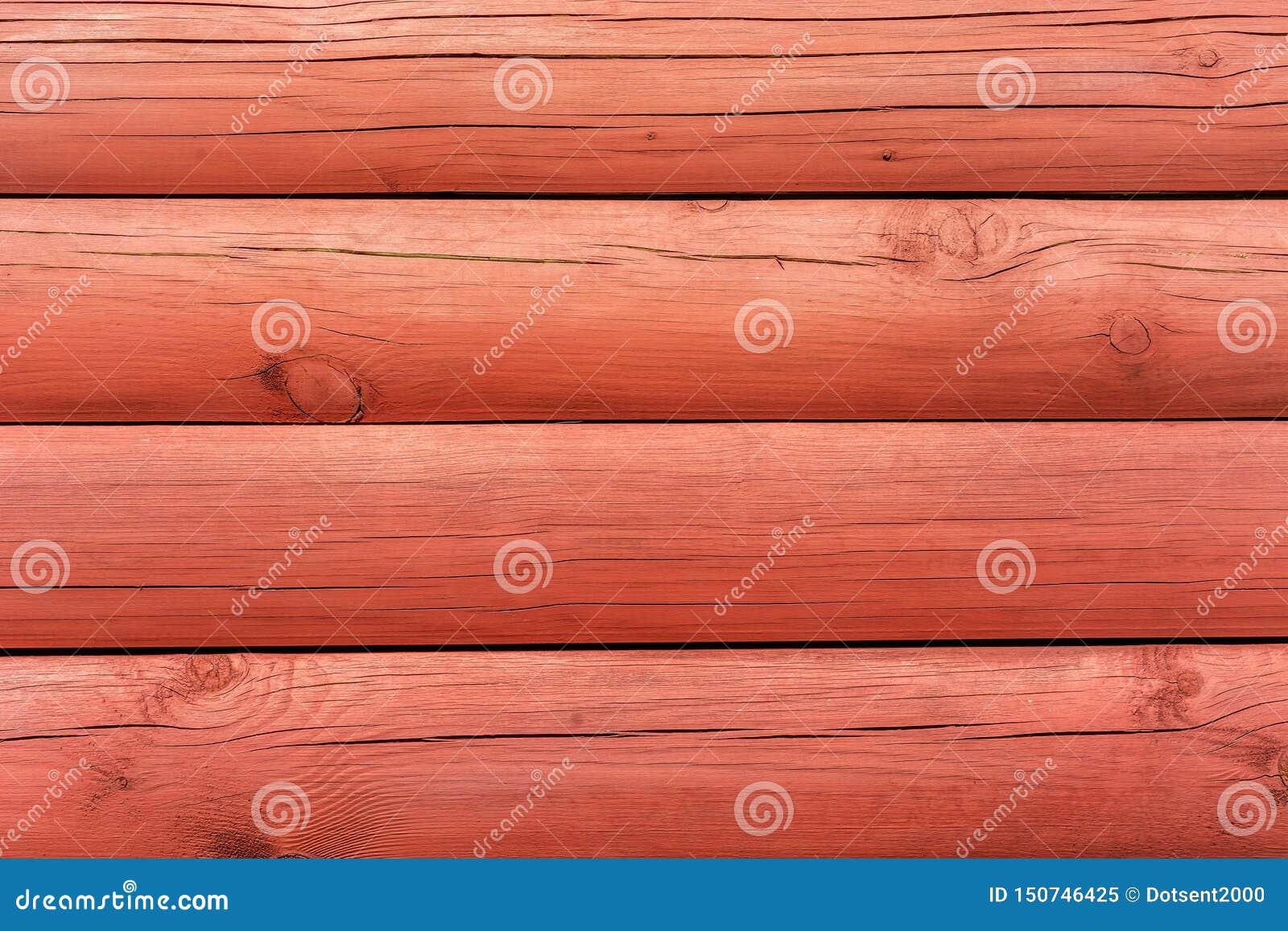 Wall of red logs stock image. Image of decor, natural - 150746425