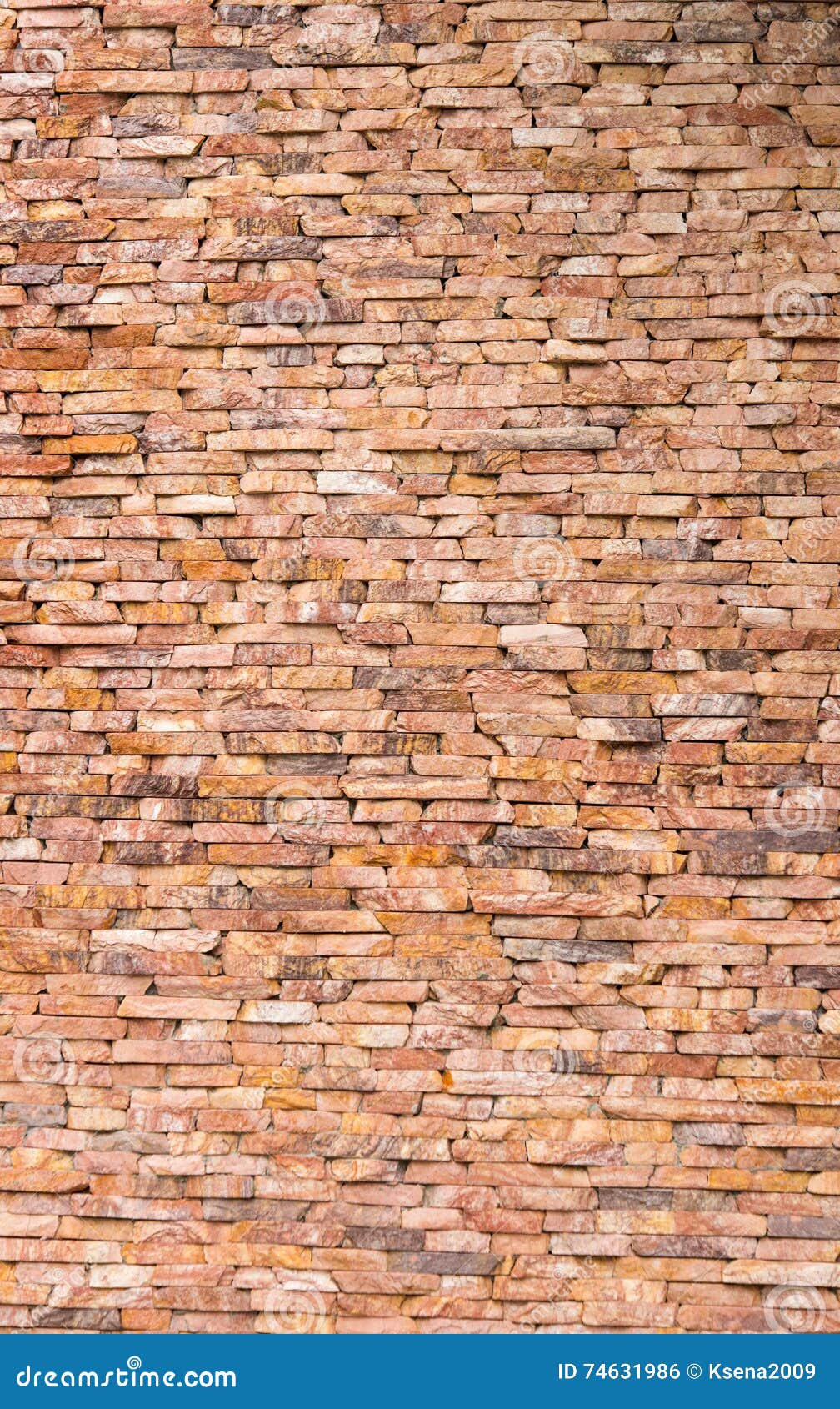 Wall of red stone tiles stock photo. Image of built, marble - 74631986