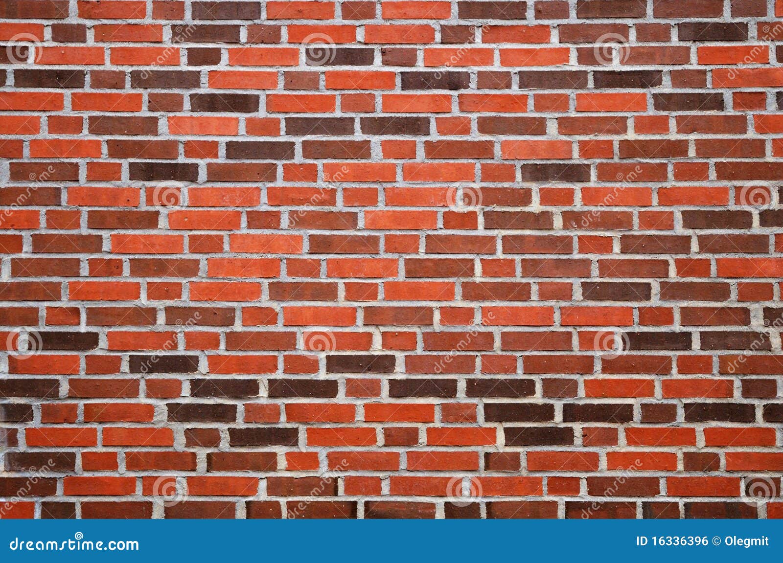 Wall with Reddish-brown Brick Stock Photo - Image of stability, cement ...