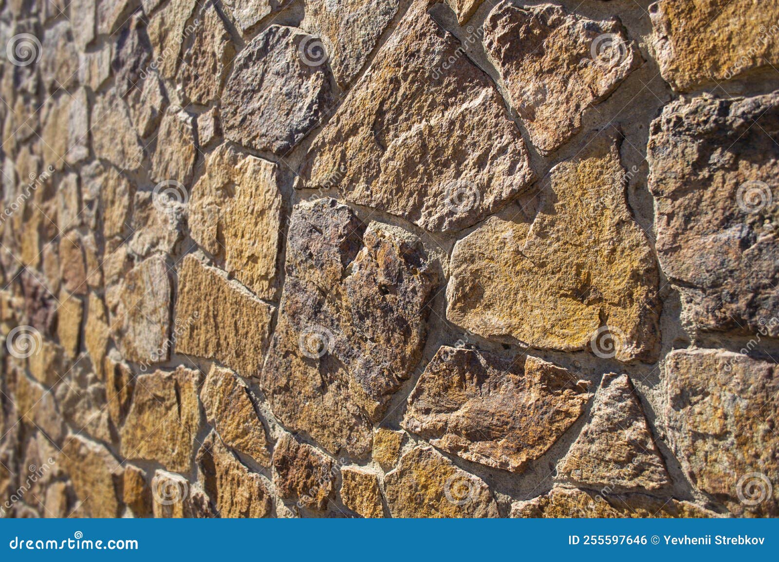 Wall of Rough Boulders. Stone Masonry Stock Photo - Image of ...