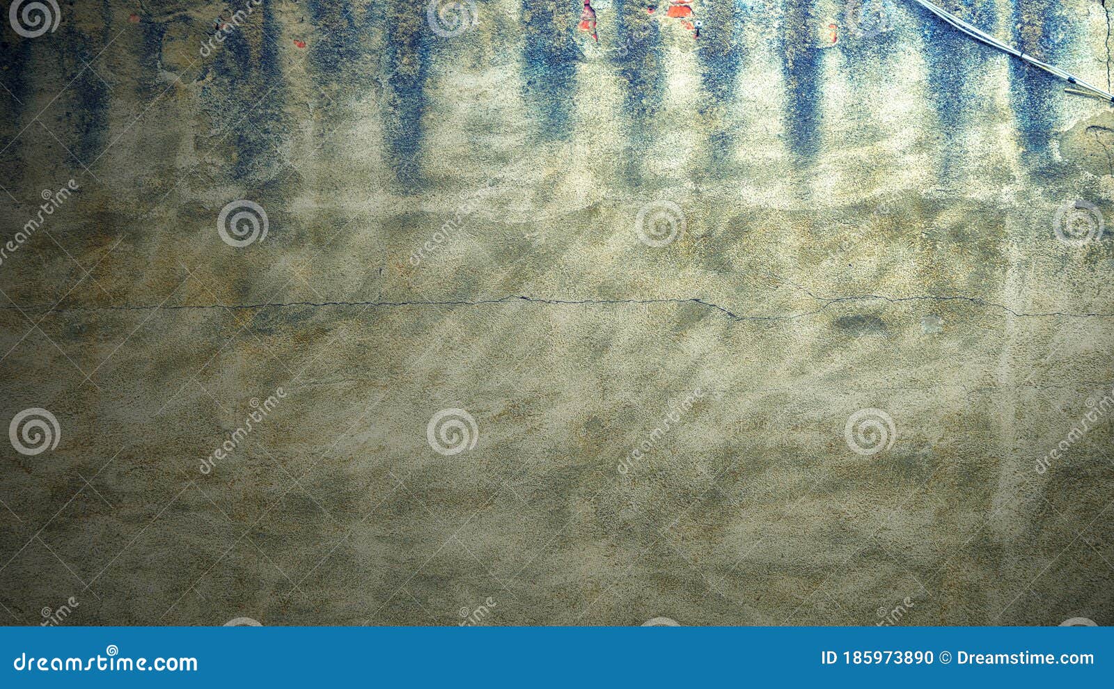 Wall with a Rough Bumpy Texture Gray with Blue Smudges Stock Photo ...