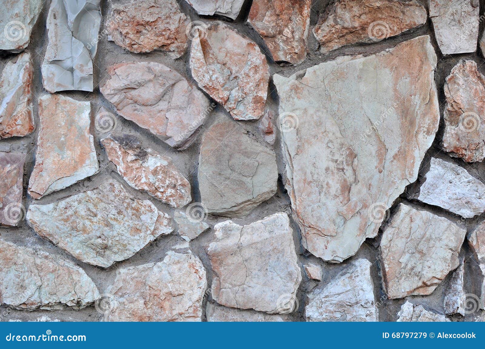 Wall of Rough Stones stock image. Image of brickwall - 68797279