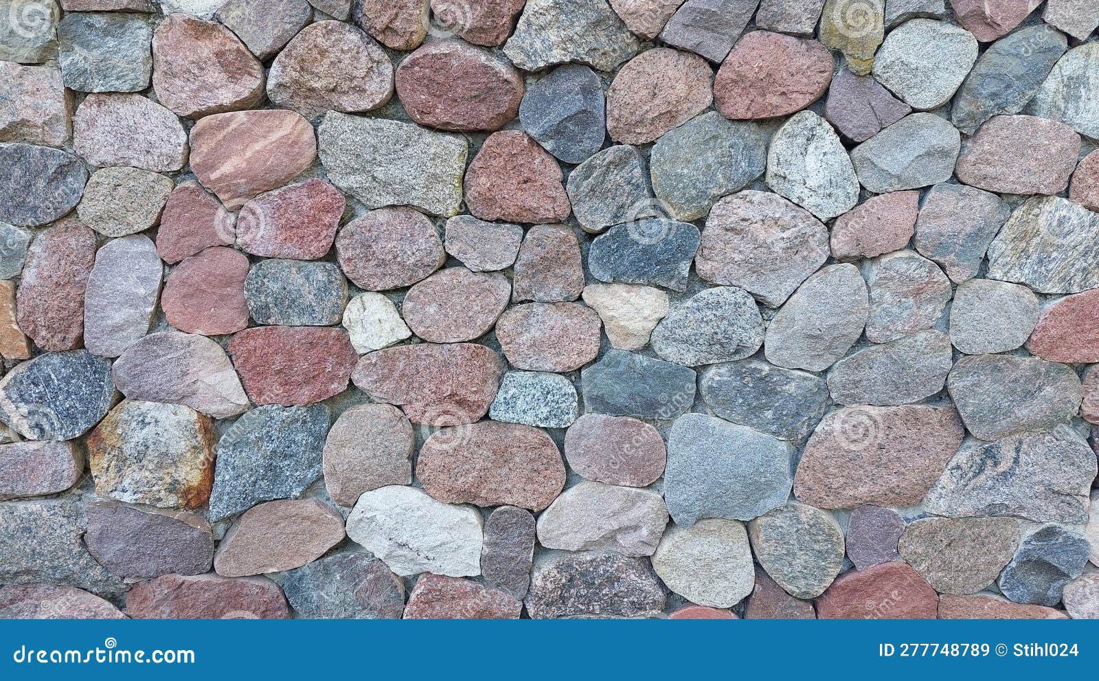 Wall of Round Shaped Granite Blocks Cut in Halves Stock Image - Image ...