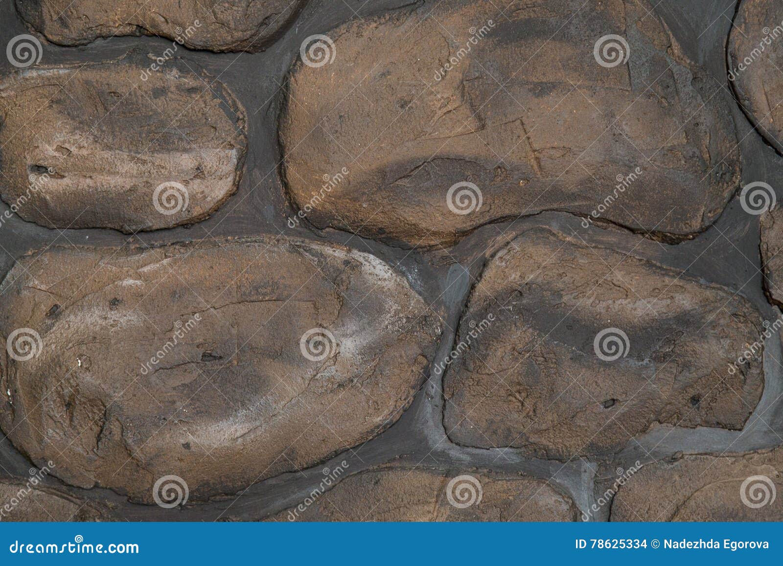 Wall Round Stone Rock Texture Stock Photo - Image of pebble ...