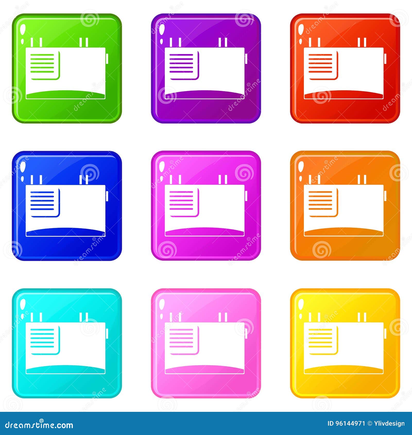 Wall router icons 9 set stock vector. Illustration of logo - 96144971