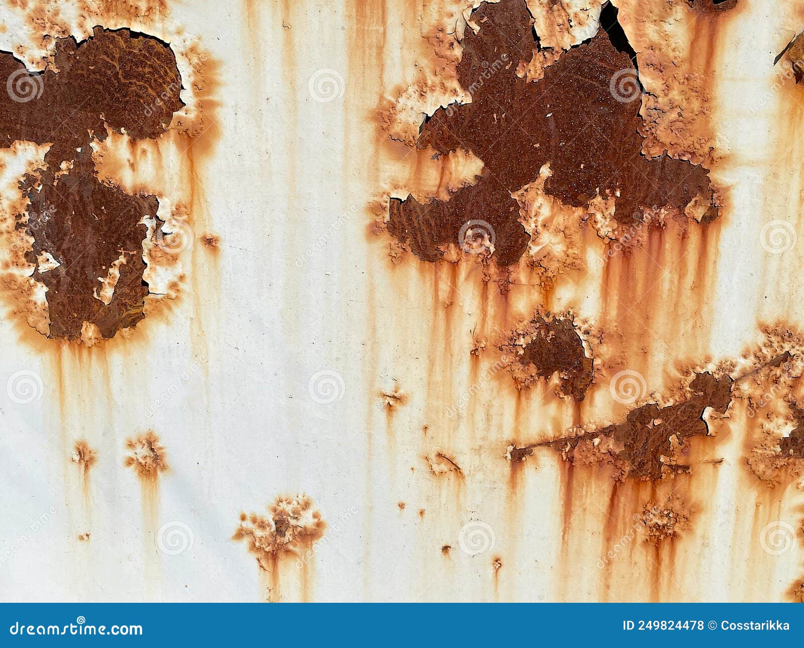 Wall with Rust, Texture, Design, Material Stock Photo - Image of ...