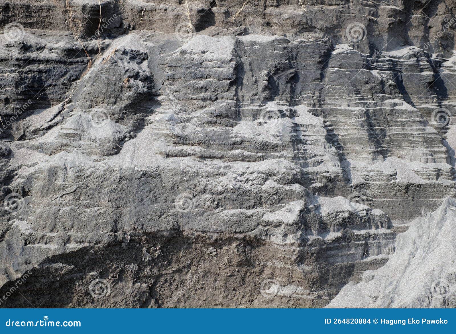 Wall of sand stock photo. Image of grunge, closeup, brown - 264820884
