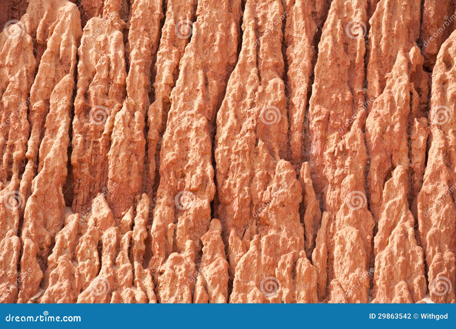 Wall of sand ravine stock photo. Image of ground, nature - 29863542