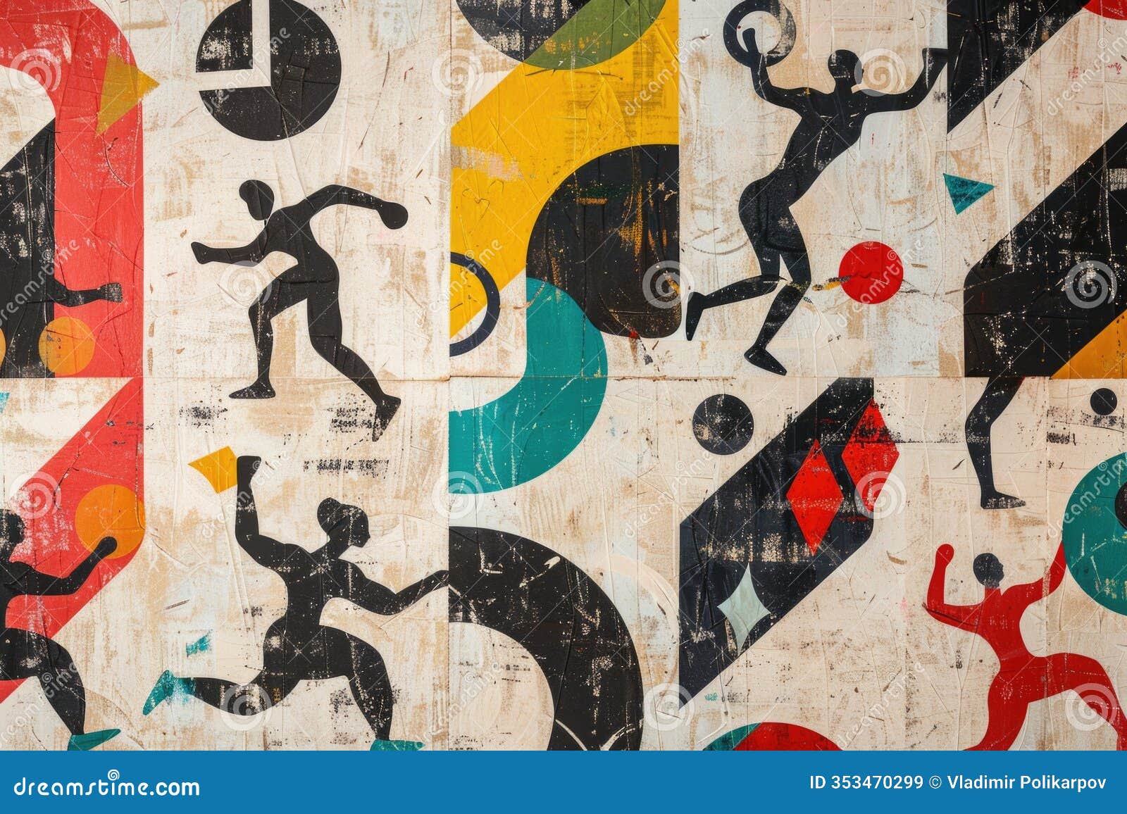 A Wall Showcasing Multiple Unique Designs. Ideal for Interior Design ...