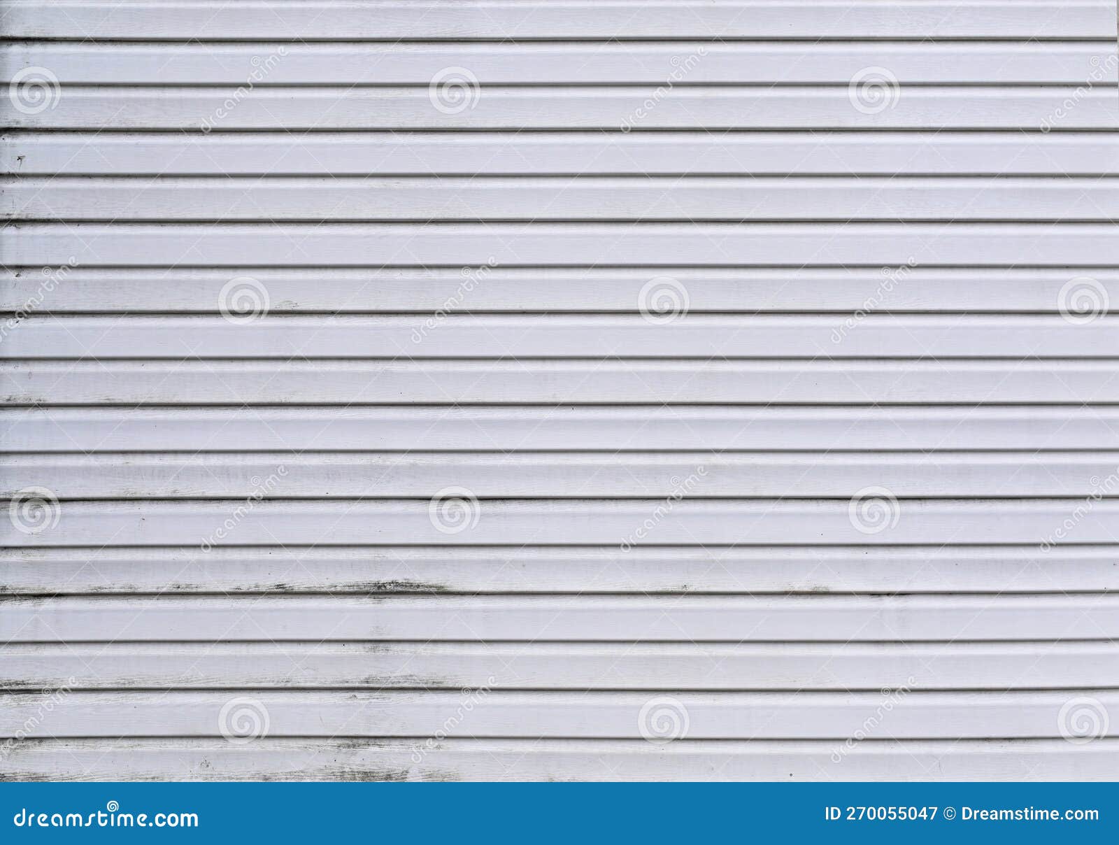 Wall Siding Detail of a Plastic Paneling Made of Narrow Horizontal ...