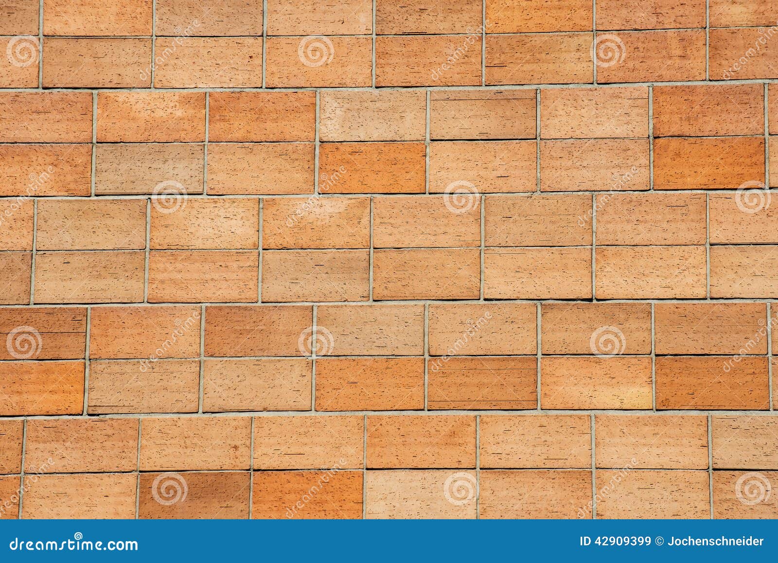 Wall of small bricks stock image. Image of brick, work - 42909399