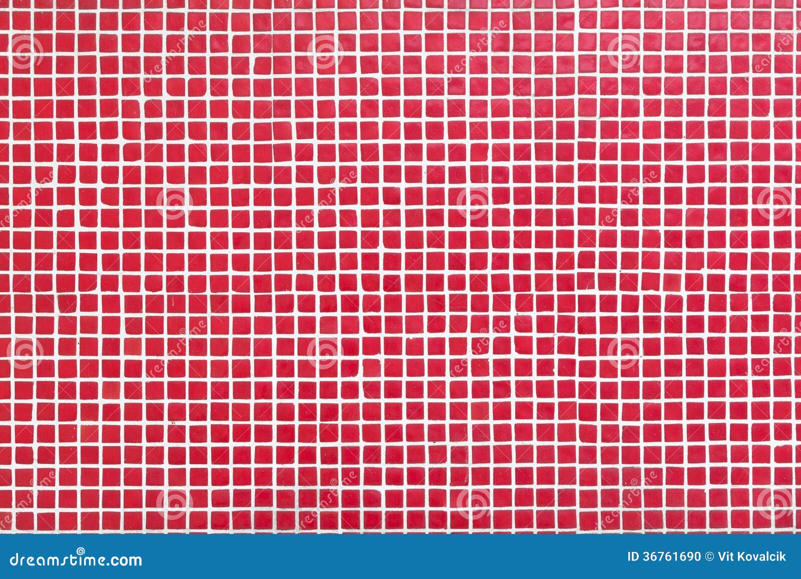 Wall with small red tiles stock photo. Image of modern - 36761690