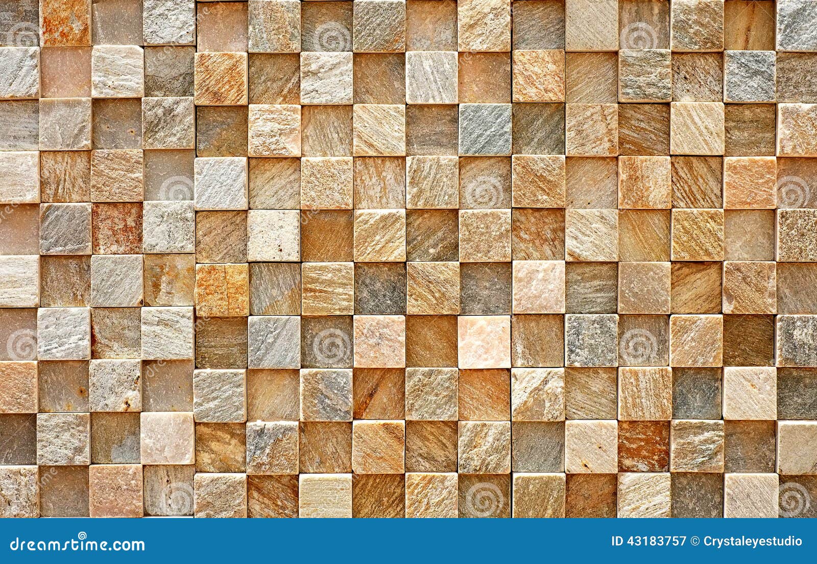 Wall Small Squares Abstract Pattern Stock Image - Image of symmetrical ...