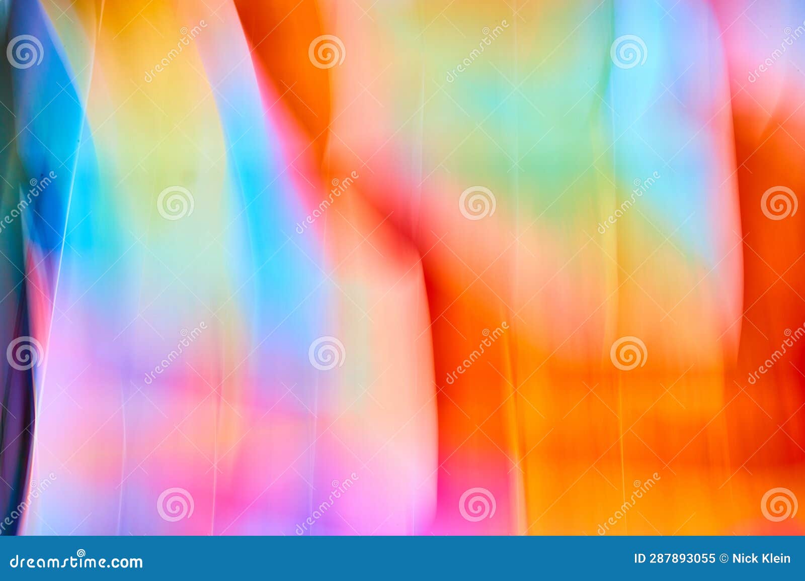 Wall of Smeared Vibrant Colors Abstract Art Background Asset Stock ...