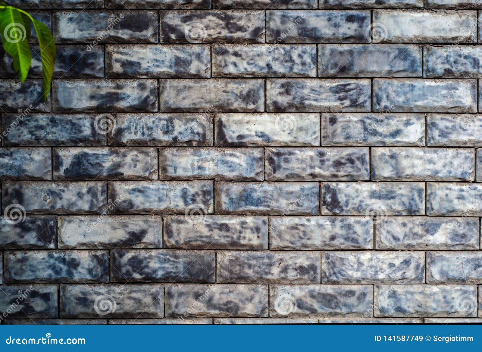 Wall of Smooth Textured Natural Stone, Gray Brickwork Stock Image ...