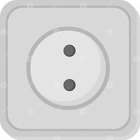 Wall socket cartoon stock vector. Illustration of socket - 322664079