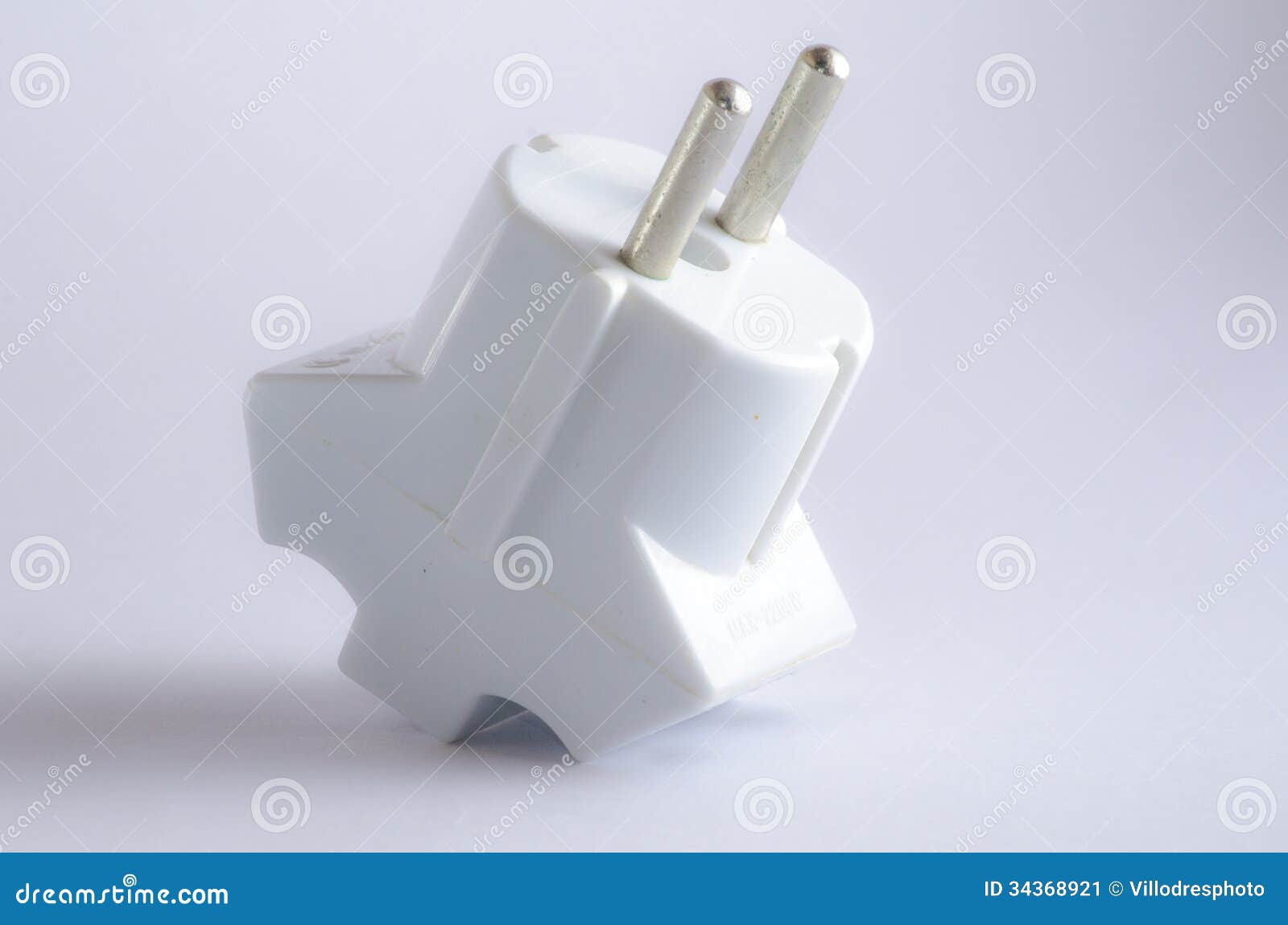Wall socket multiplier stock image. Image of electricity - 34368921