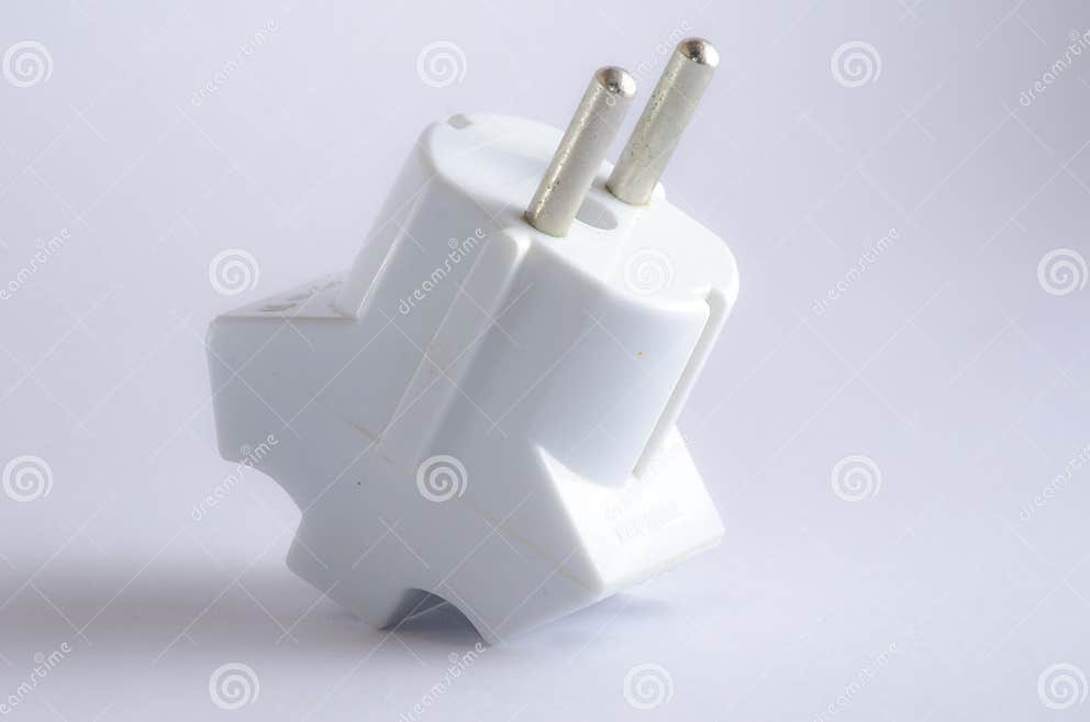 Wall socket multiplier stock image. Image of electricity - 34368921