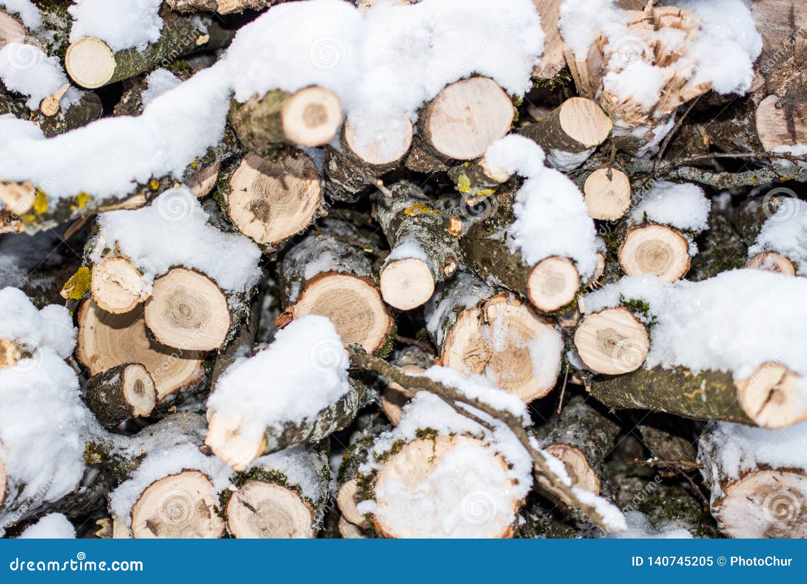 Wall of Stacked Logs and Branches Stock Image - Image of nord, wall ...