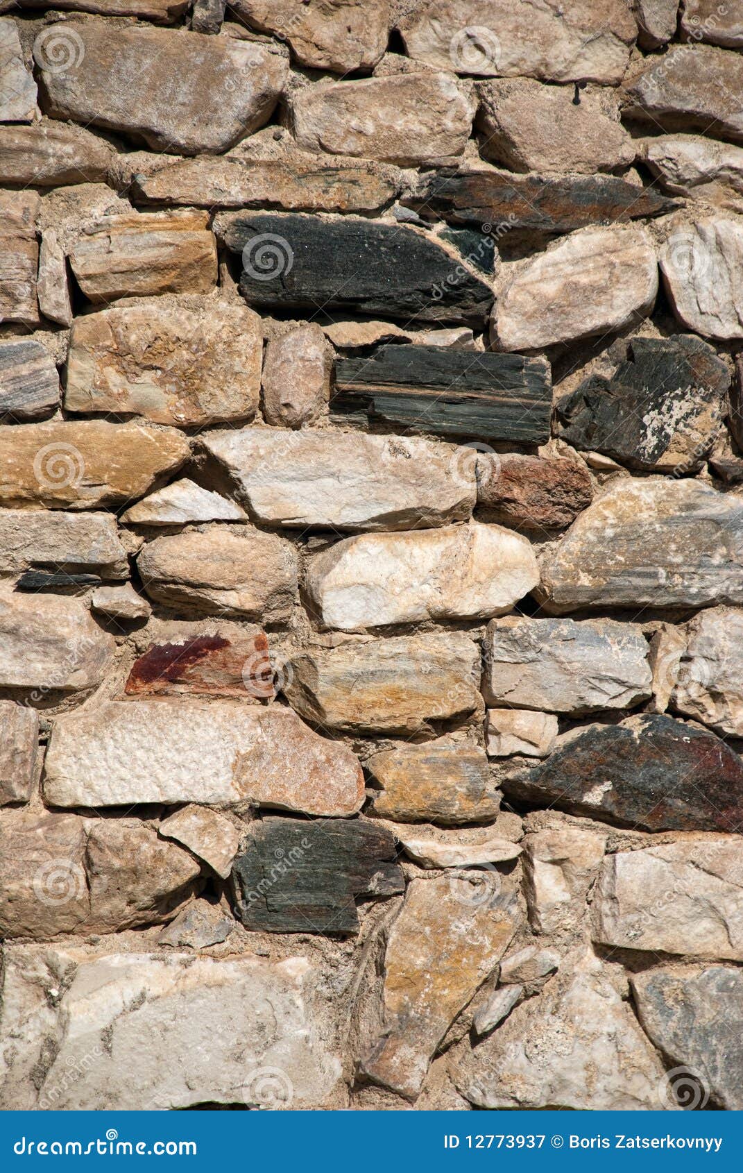 Wall from stone stock image. Image of copyspace, wall - 12773937