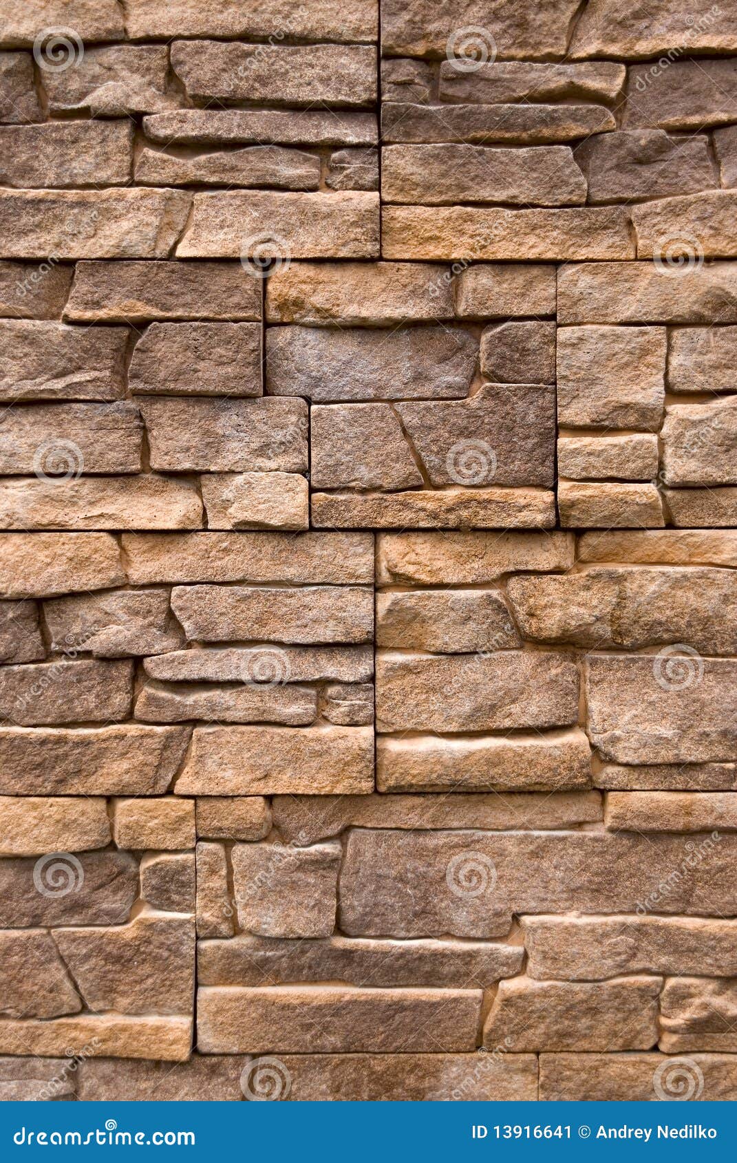 Wall of stone. stock image. Image of masonry, coat, brown - 13916641