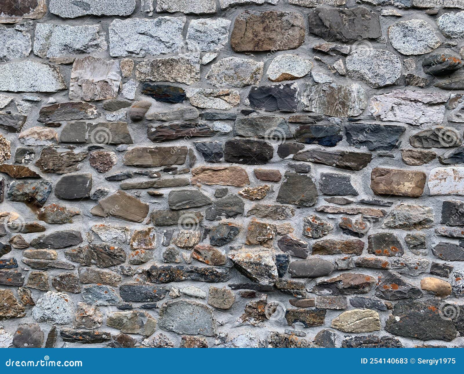 Wall of Stone Close Up, Background, Texture Stock Image - Image of ...