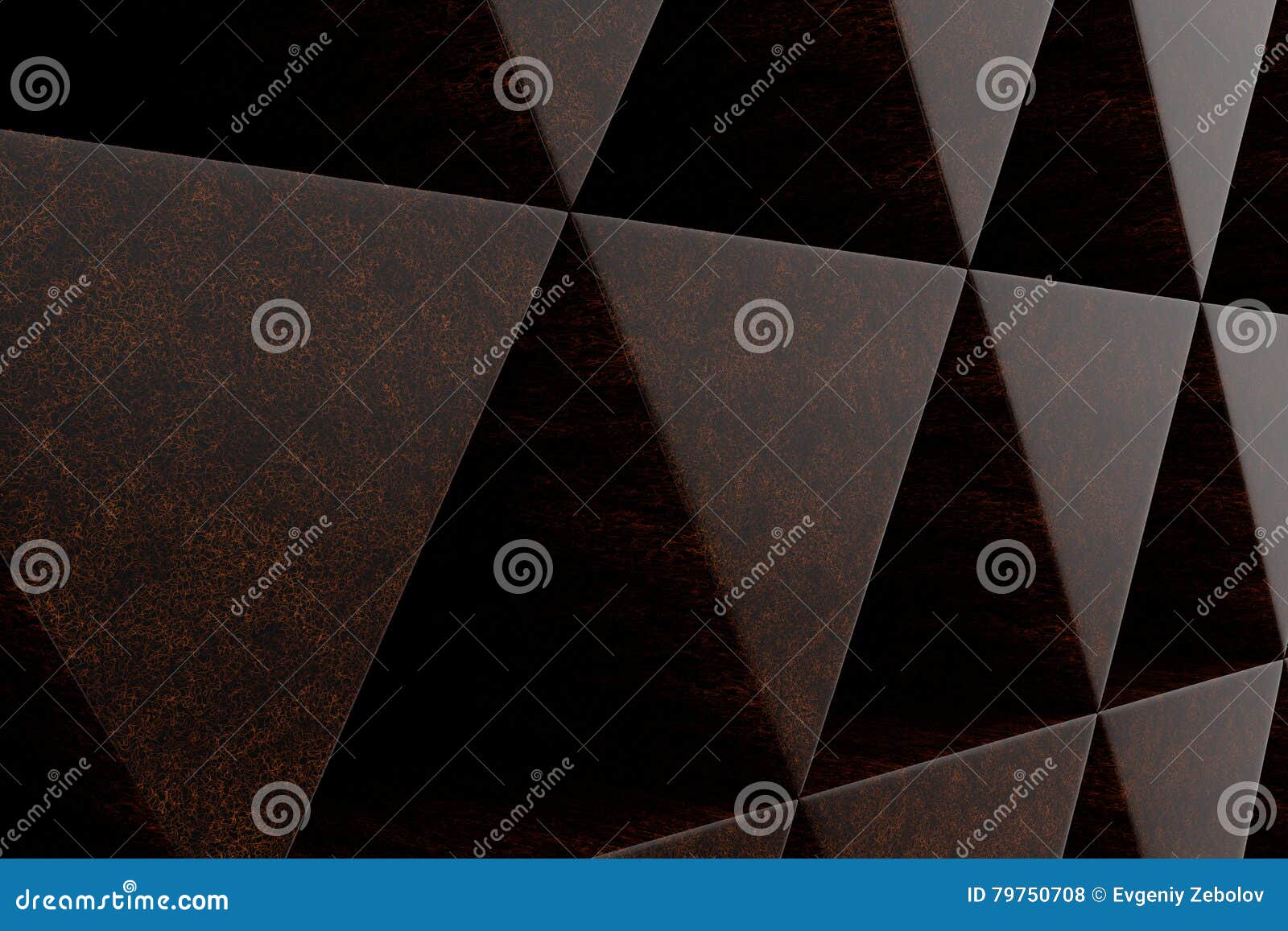 Wall of stone prisms stock illustration. Illustration of creative ...