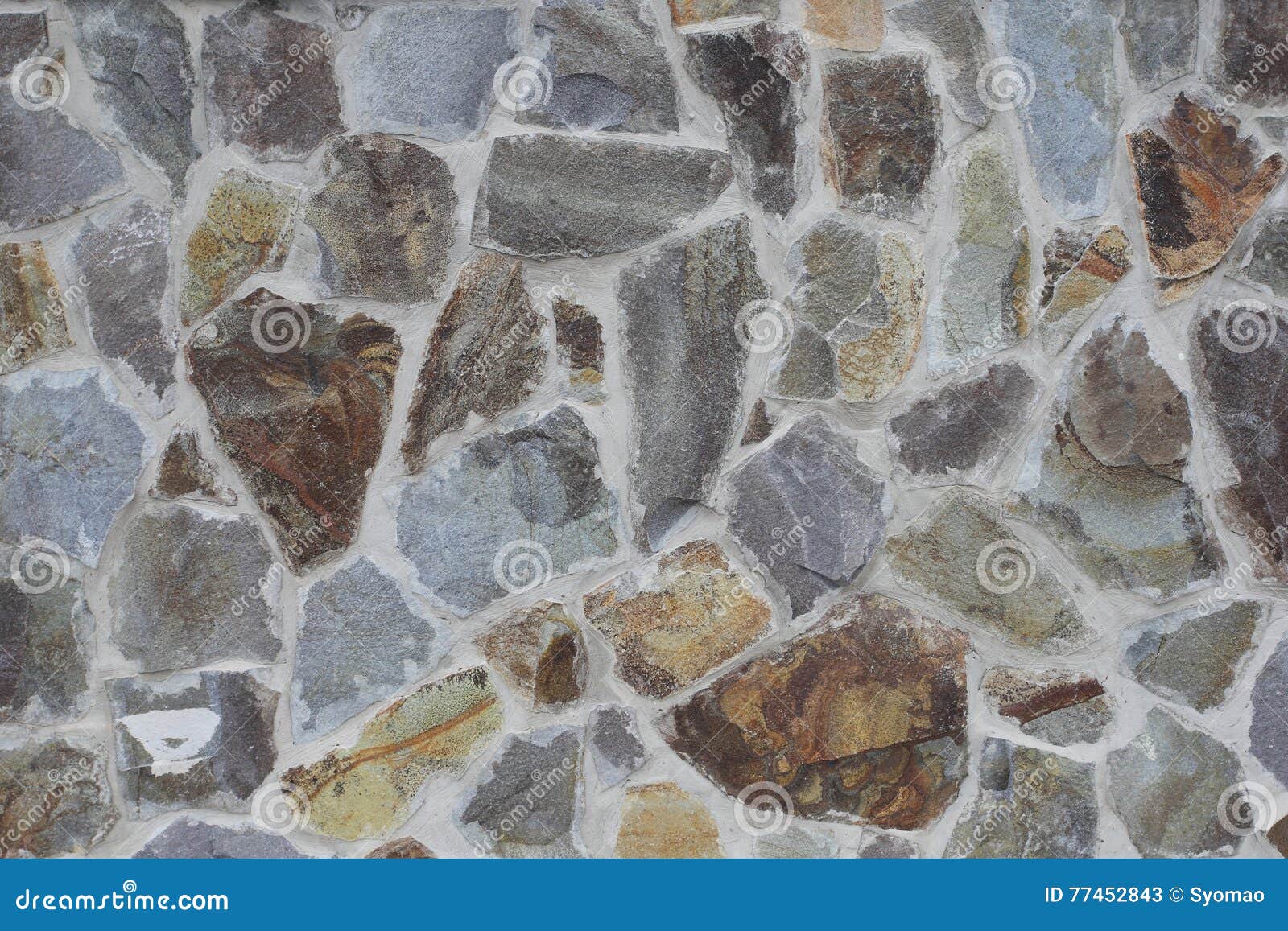 The Wall of Stone, Rough Masonry, Background Stock Image - Image of ...
