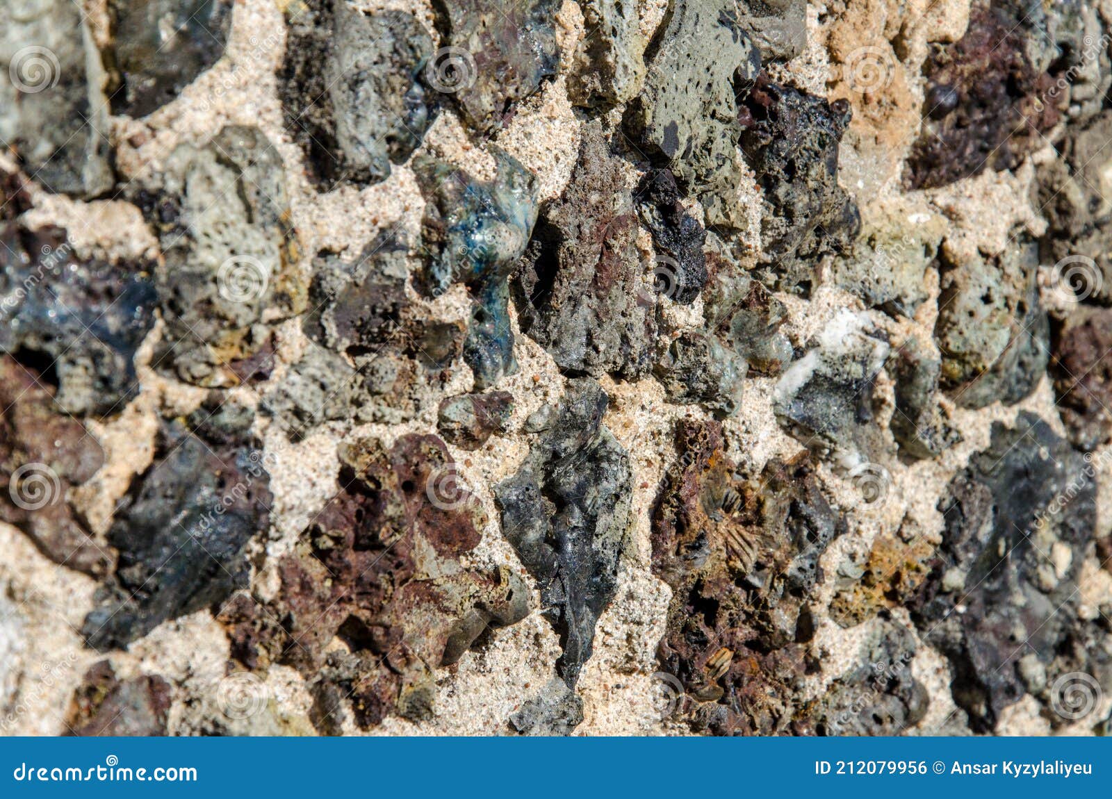 Wall of Stone. Ruined Medieval Castle. Empty Surface Background Stock ...